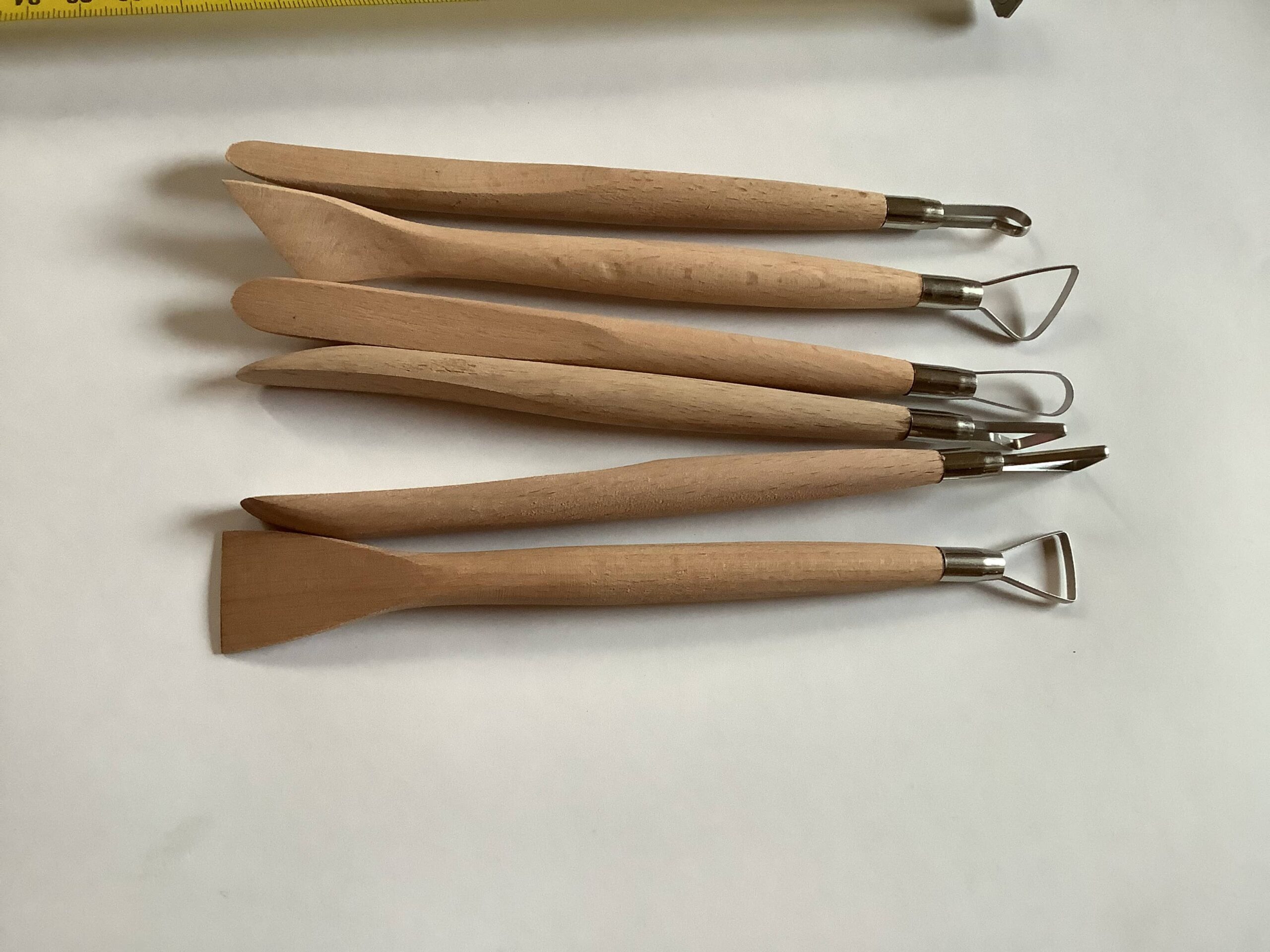 Set dřevěných špachtlí s očkem | Keramika ANDEE